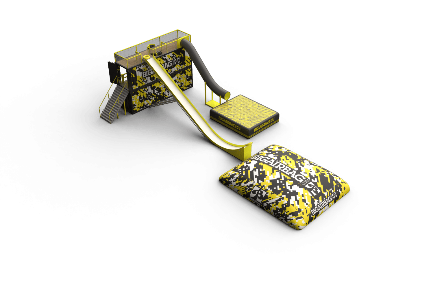 BigAirBag® Action Tower: a turn-key attraction - BigAirBag®