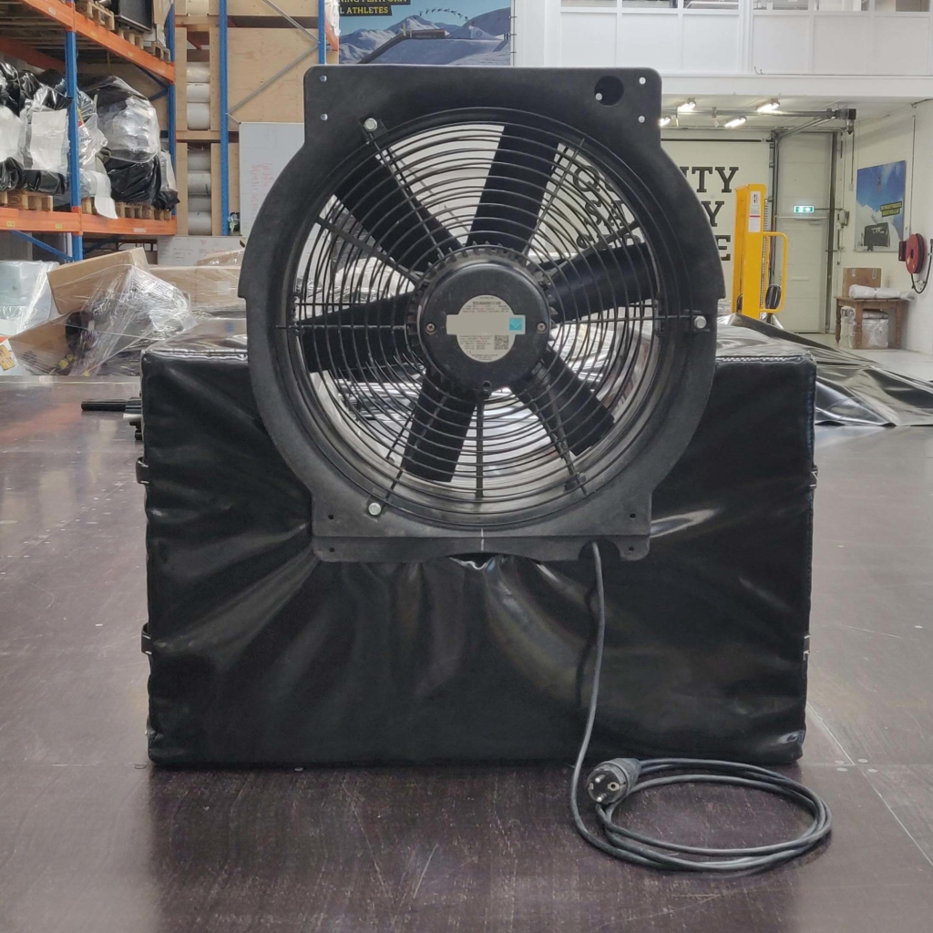 - BigAirBag® BigAirBag Features: Internal Blowers