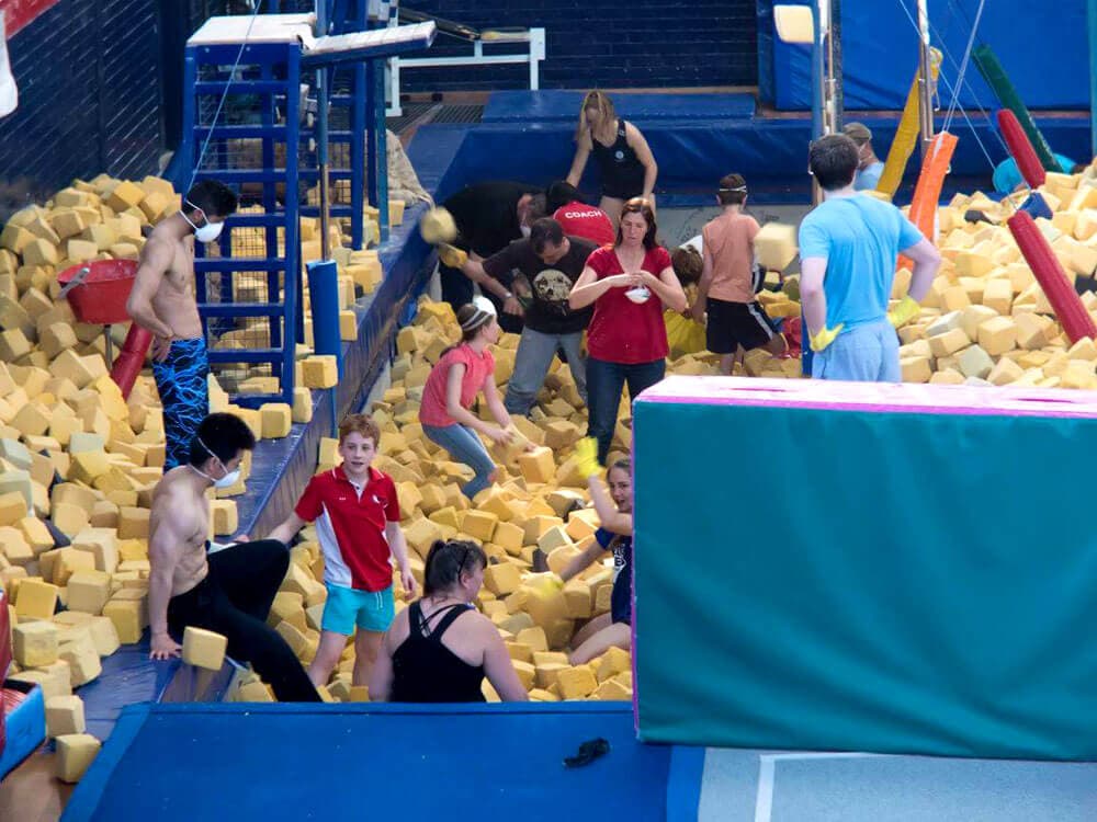 Hot News - BigAirBag® The Hygiene of traditional foam pits