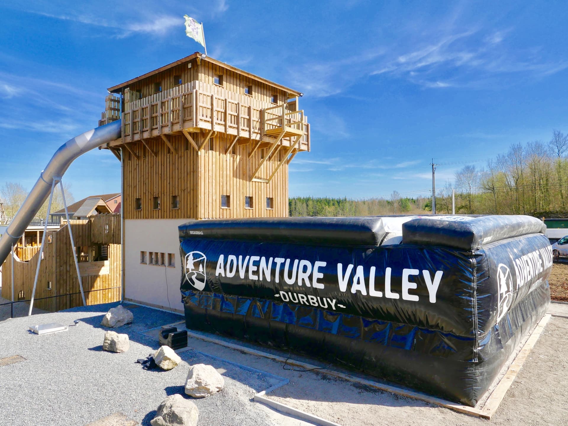 Adventure parks - BigAirBag® Durbuy Adventure Valley Share Their ...