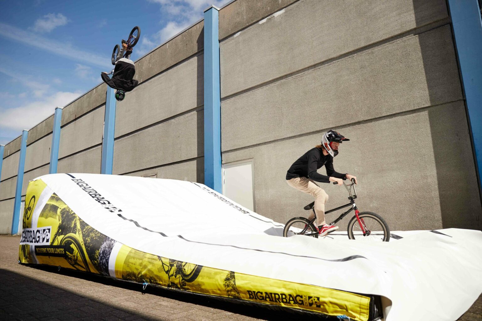 Bike Airbag Landing - BigAirBag®