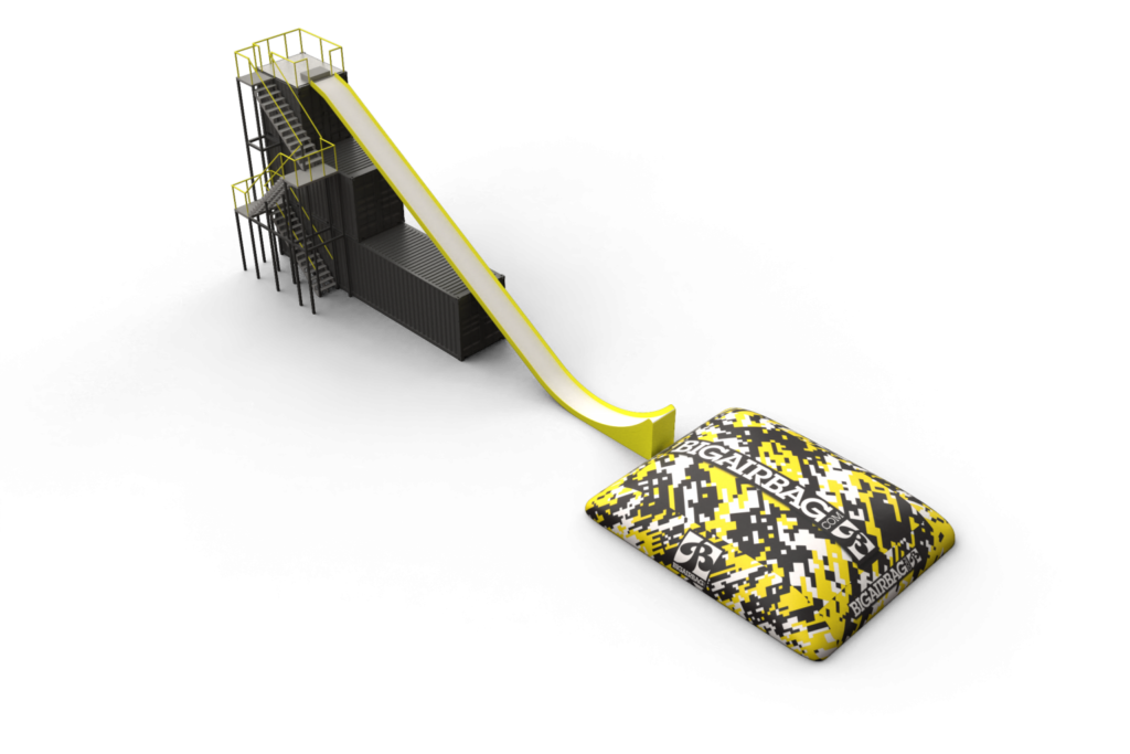 BigAirBag® Action Tower: a turn-key attraction - BigAirBag®